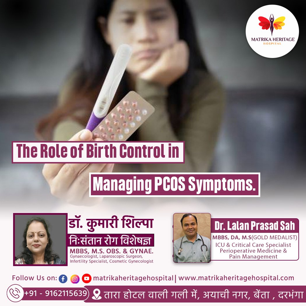 The Role of Birth Control in Managing PCOS Symptoms. - Matrika Heritage ...